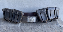 # SS OVERHOFF & CIE MATCHING SS MARKED BELT, POUCHES AND BUCKLE ...